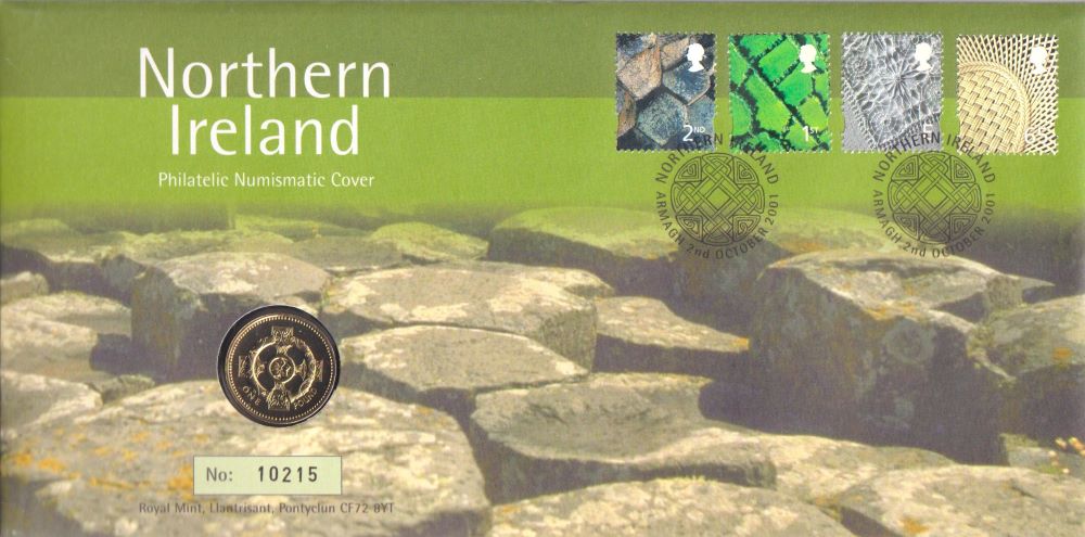 Northern Ireland - Philatelic Numismatic Cover – EASTGATE Stamps
