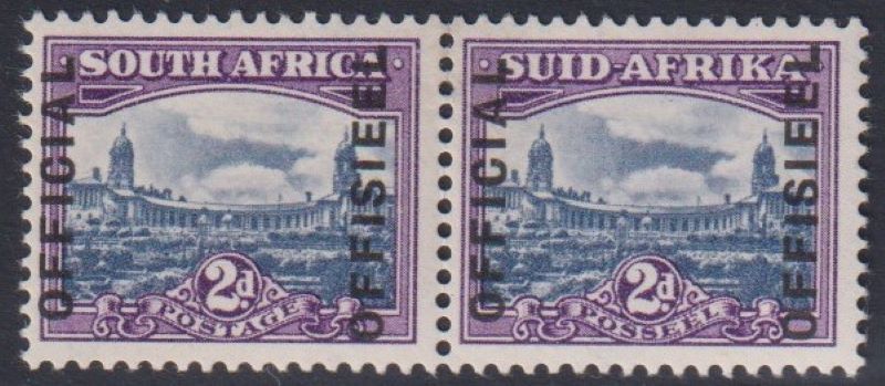 SA 1950 RARE 2d OFFICIAL FINE MINT - SACC O40 CV R90,000 – EASTGATE Stamps