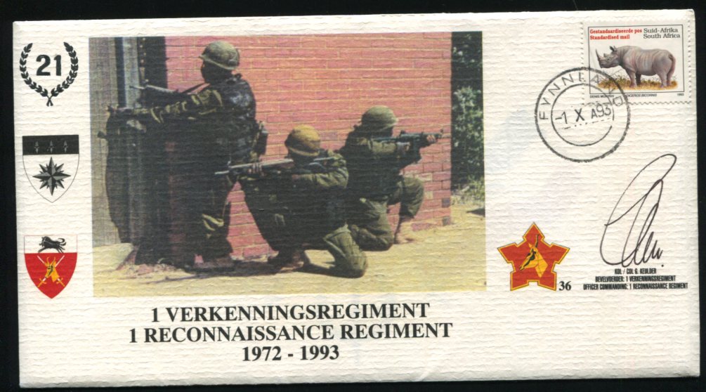 SA Army 36a - Signed – EASTGATE Stamps