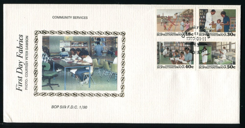 Bophuthatswana Silk 90.1 Community Services – EASTGATE Stamps