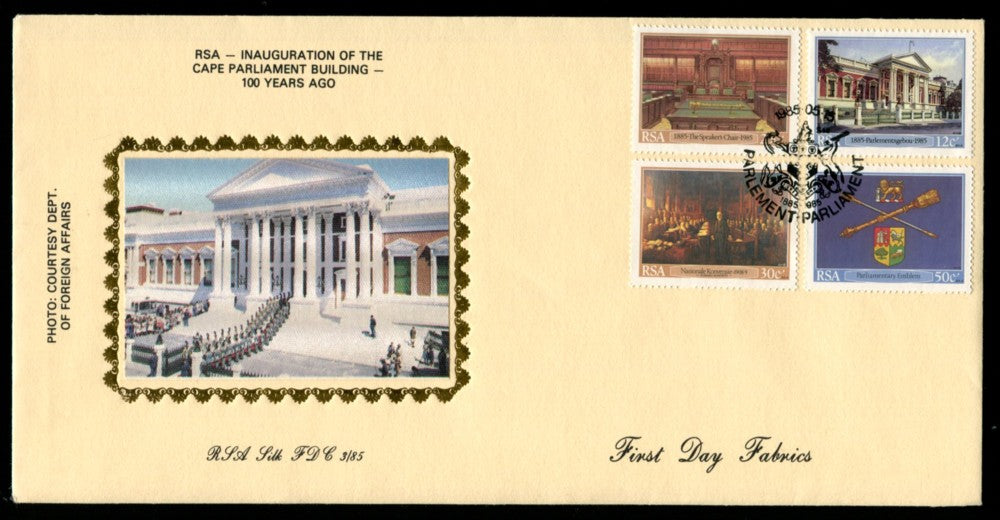 RSA Silk 85.3 Parliament – EASTGATE Stamps